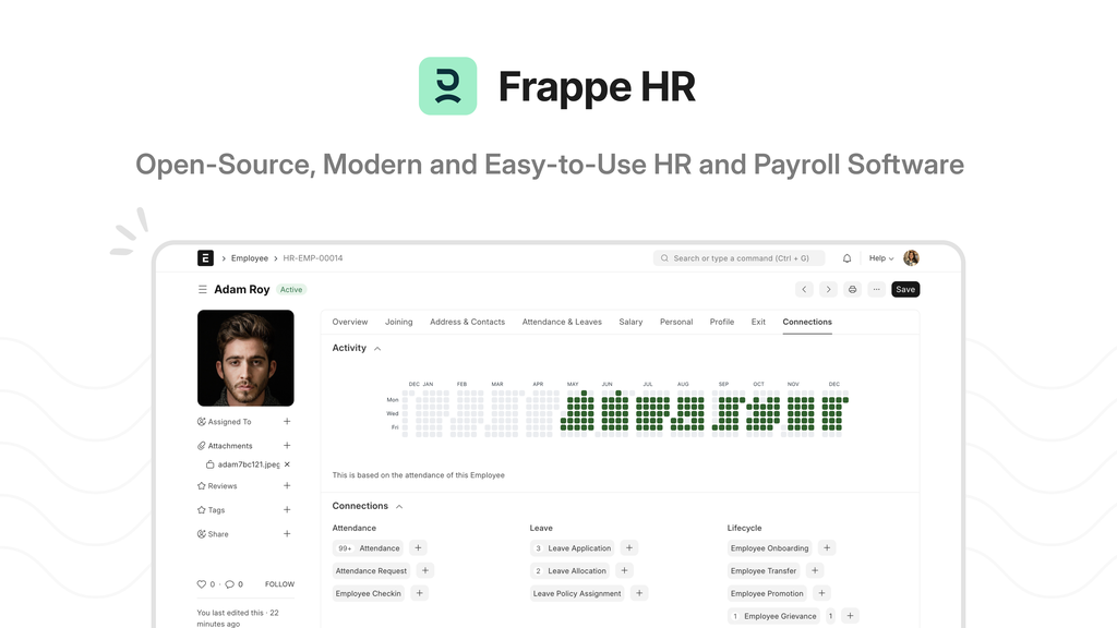 Cloud Based HR Software | Frappe HR